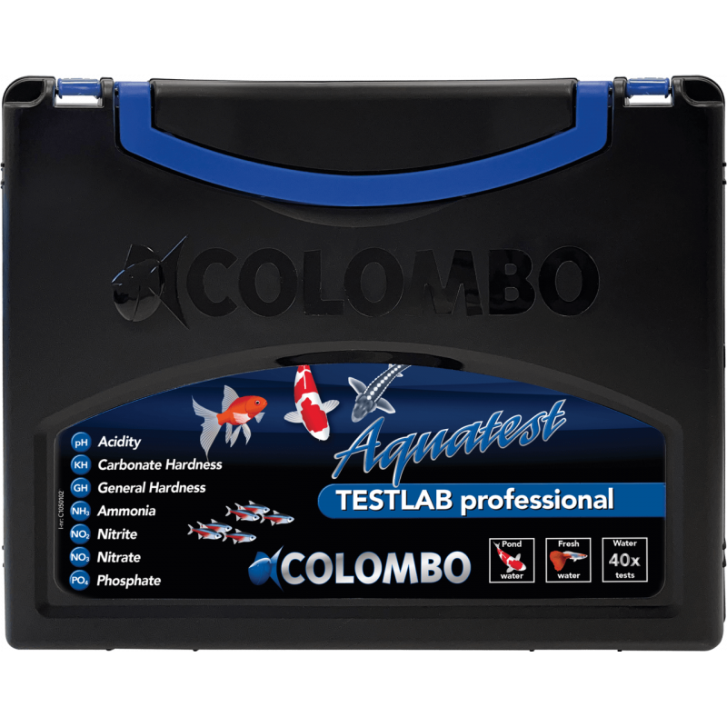 Colombo Test Lab - Mallette de tests d'eau aquarium 7 paramètres pour ...